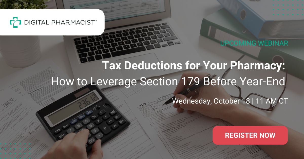[Webinar] Tax Deductions for Your Pharmacy